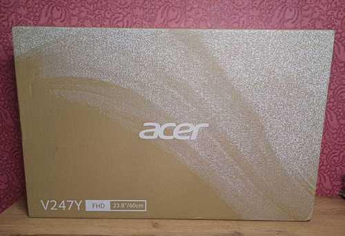 Новый монитор Acer 23,8" FullHD 100Hz IPS