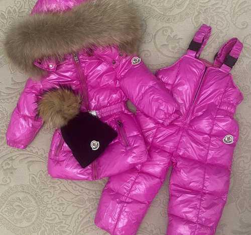 Комбинезон Moncler новый пуховик