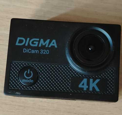 Экшн камера digma 320