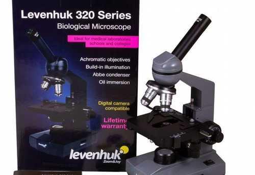Микроскоп Levenhuk 320 plus, 40-1600 крат