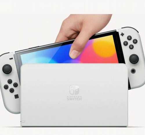 Nintendo switch oled прошитая 256гб