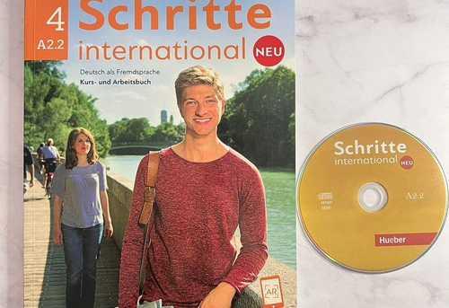 Schritte International 4 (A2.2) NEU учебники новые