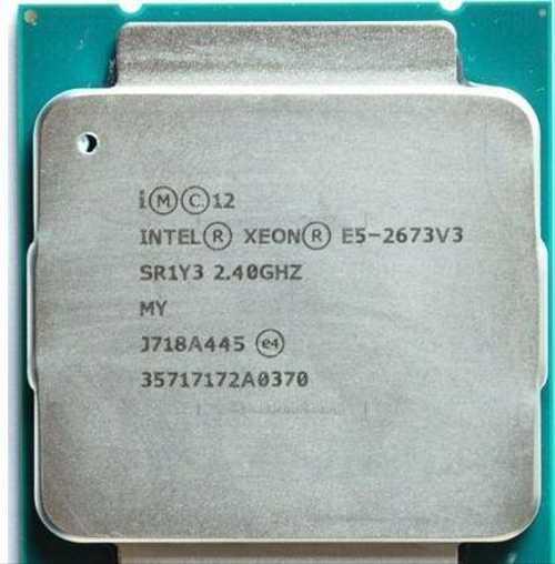 Серверный процессор Xeon E5 2673 V3