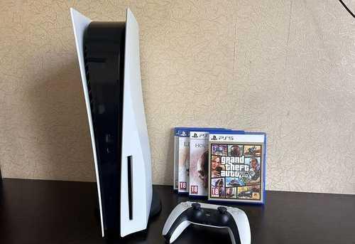 Sony Playstation 5 cfi-1200a с дисководом