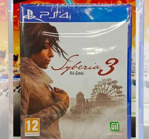 Syberia 3 B.H. Sokal PS4, русская версия