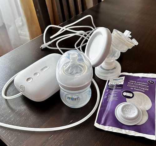 Электронный молокоотсос philips avent