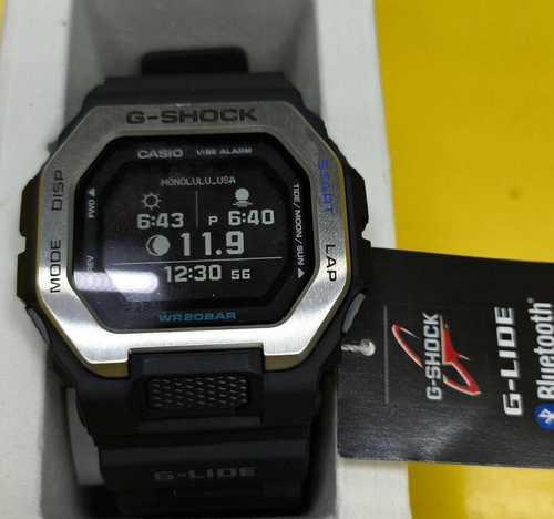 Часы casio g-shock gbx-100-1dr (зяб)