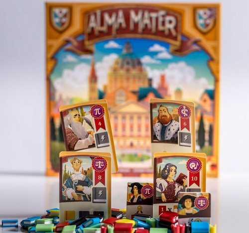 Настольная игра Alma Mater (EN, правила RU)