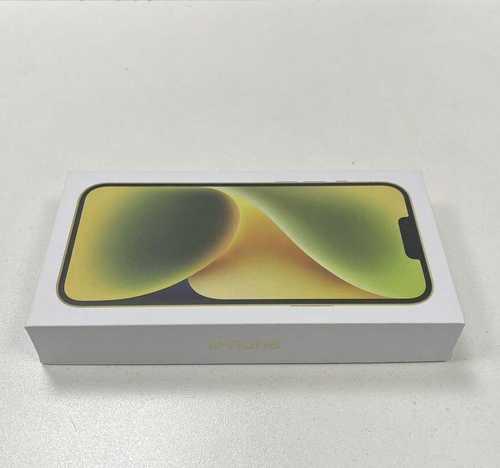 Коробка iPhone 14 Yellow (Желтый)