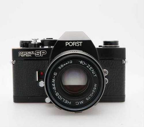 Porst Reflex compact SP+Helios-44M-6 58mm f/2