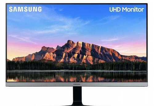 Монитор Samsung 28" IPS черный U28R550UQI