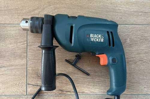 Ударная дрель-шуруповерт Black&Decker kr500re-XK