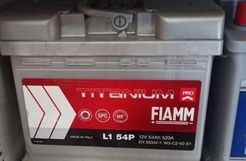 Аккумулятор Fiamm Titanium Pro 54Ah 520A оп