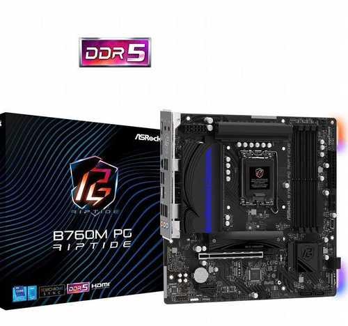 Мат. плата ASRock B760M PG riptide / Socket 1700