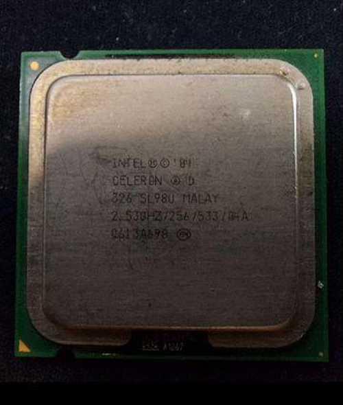 Процессор Intel Celeron D 326 LGA775