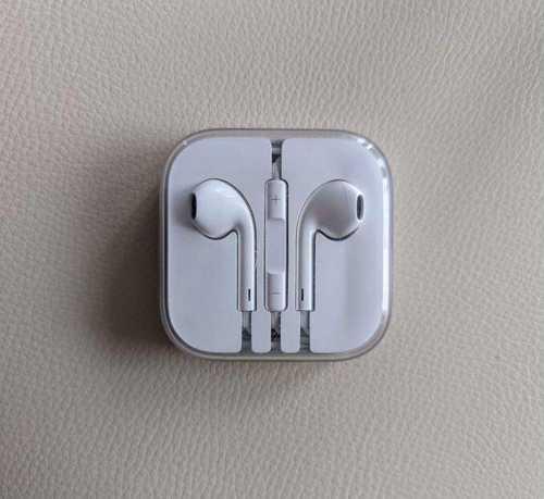 Наушники apple earpods 3.5 мм оригинал