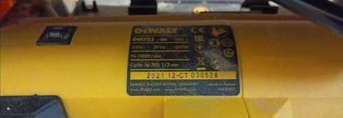 Рейсмусовый станок dewalt dw 733