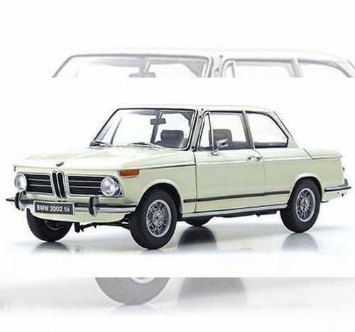 KYO 08543W Kyosho BMW 2002 TII White 1:18