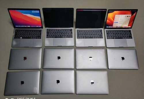 Лот 11 шт тонких Macbook Pro 13 в разном состоянии