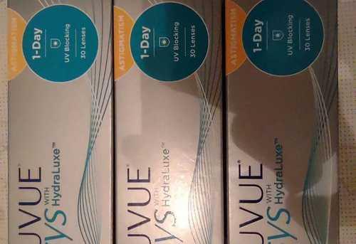 Линзы acuvue oasys hydraluxe astigmatism