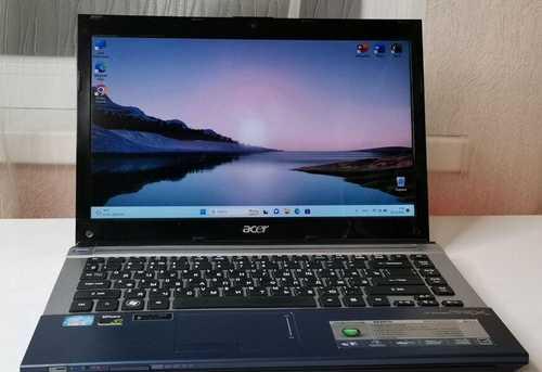 Ноутбук Acer/i5 2410M/GT 540M/SSD 256GB /RAM 8GB