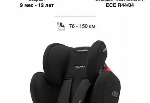 Автокресло recaro Young Sport Hero Deep Black