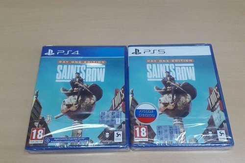 Saints row day one edition на ps4/ps5