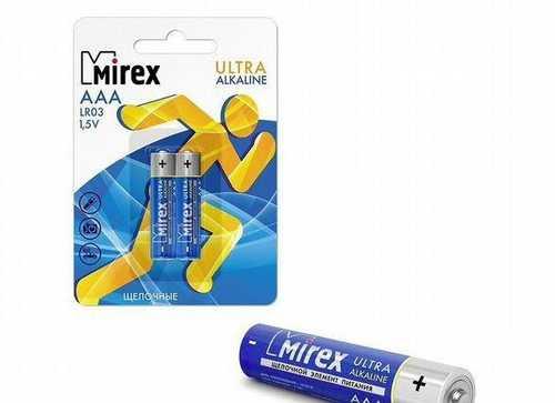 Батарейка Mirex 1.5V (уп. 2шт.) ааa (LR03-2BL) 237