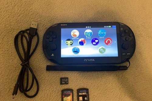 Sony Ps Vita slim PCH-2008 Wi-Fi + 32gb + 2 игры