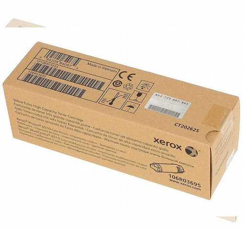 Xerox 106R03695 картридж желтый экс.выс.ёмк (4300 стр.)