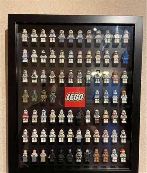 Рамка для минифигурок lego