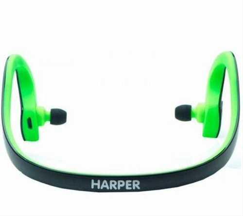 Беспроводные наушники harper HB-300 black\green