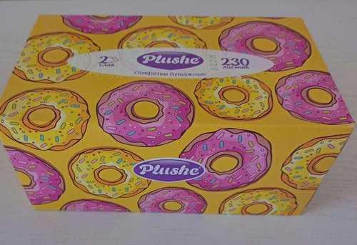 Салфетки бумажные Plushe Donuts