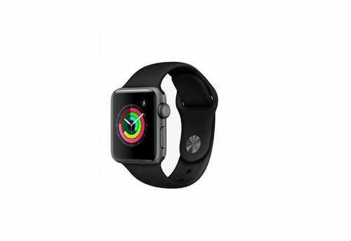 Смарт часы apple watch 3 38 mm черные (Мира,33)