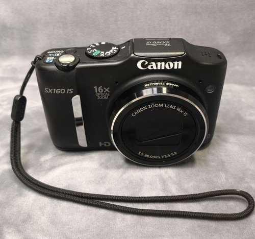 Фотоаппарат Canon PowerShot SX160 isy2k