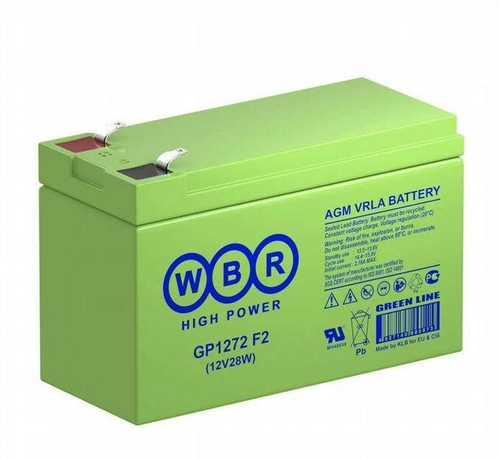 Аккумулятор WBR GP1272 F2 28W (12V / 7.2Ah)