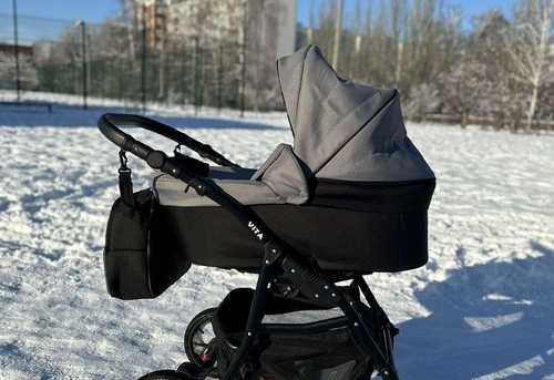 Коляска sweet baby 2 в 1 vita grey/Black