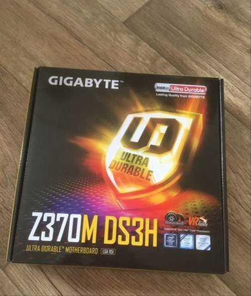 Материнская плата gigabyte Z370M DS3H