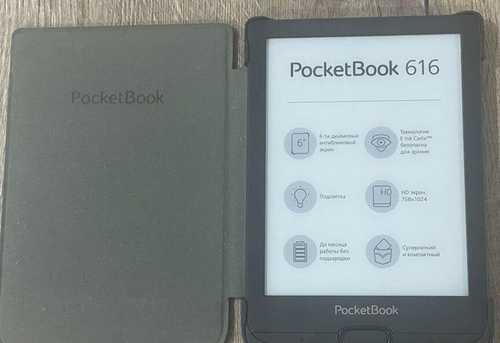 Электронная книга Pocketbook 616 + чехол