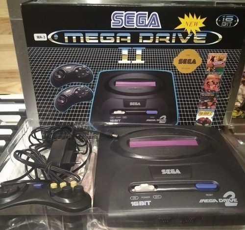 Игровая приставка Sega mega drive 2