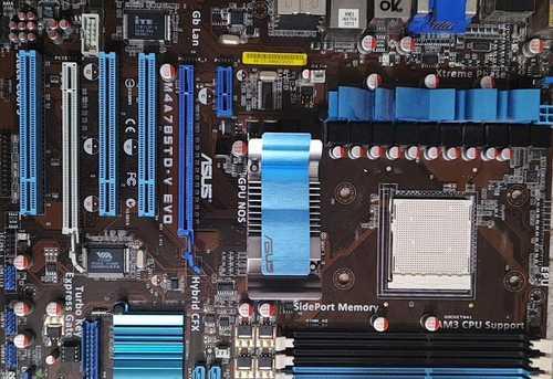 Материнская плата asus am3 ddr3 m4a785td-v evo