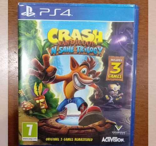 Crash bandicoot n sane trilogy и Far cry 6 ps4