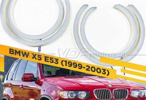 Светодиодные Ангельские глазки для BMW X5 E53 1999