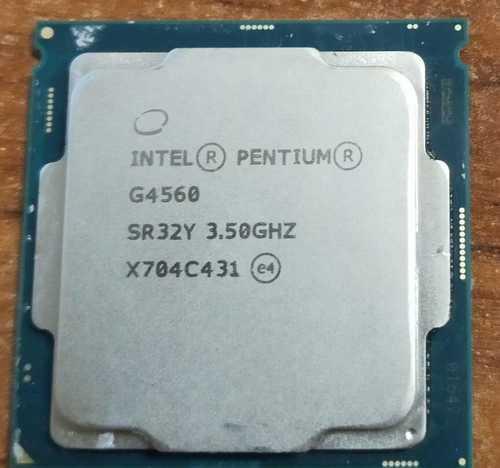 Процессор Intel pentium g4560