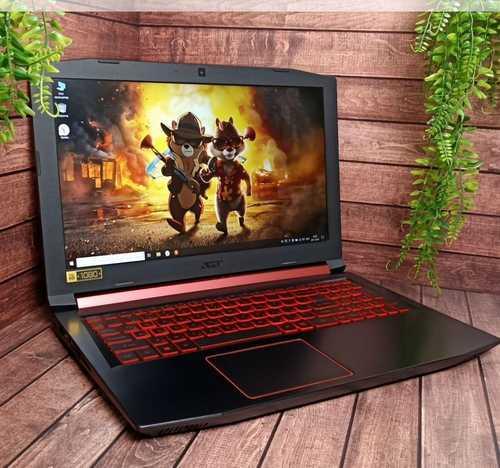 Игровой ноутбук Acer nitro/озу18/HDD SSD1128/1050