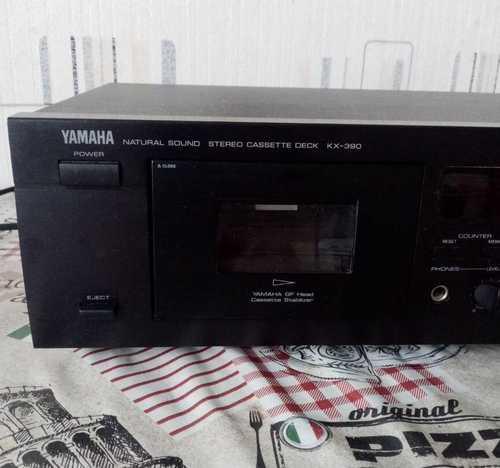 Кассетная дека yamaha kx390