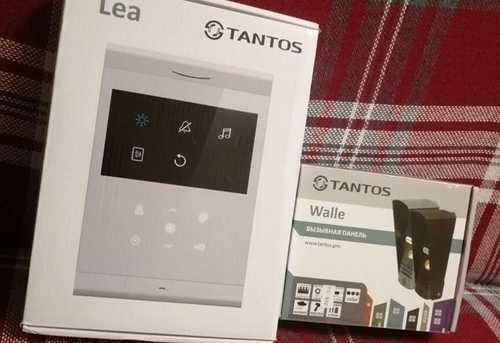 Видеодомофон Tantos Lea + выз. панель Tantos Walle