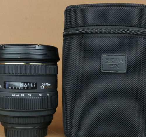 Sigma 24-70mm f/2.8 DG HSM (Canon EF) id-10359