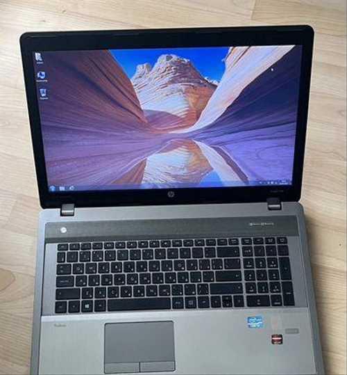 Hp probook экран 17.3, алюминиевый корпус