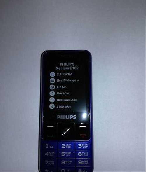 Philips xenium e182